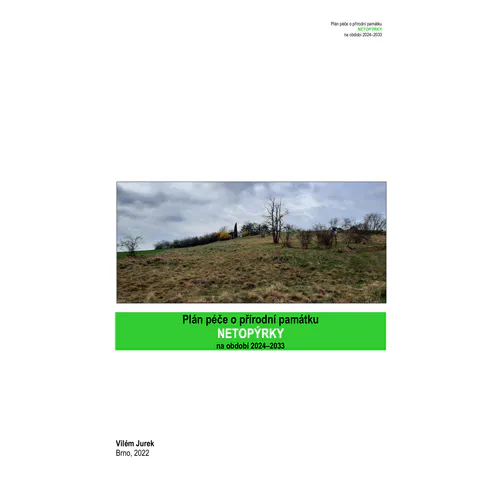 Projednávané návrhy plánů péče o PR a PP | Jihomoravský kraj ...