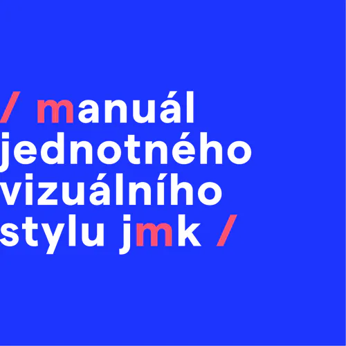 Logo a manuál jednotného vizuálního stylu | Jihomoravský kraj | BrandCloud.pro